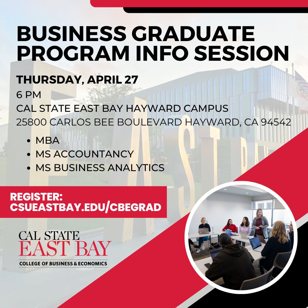 Info Sessions - MS Business Analytics- College of Business & Economics ...