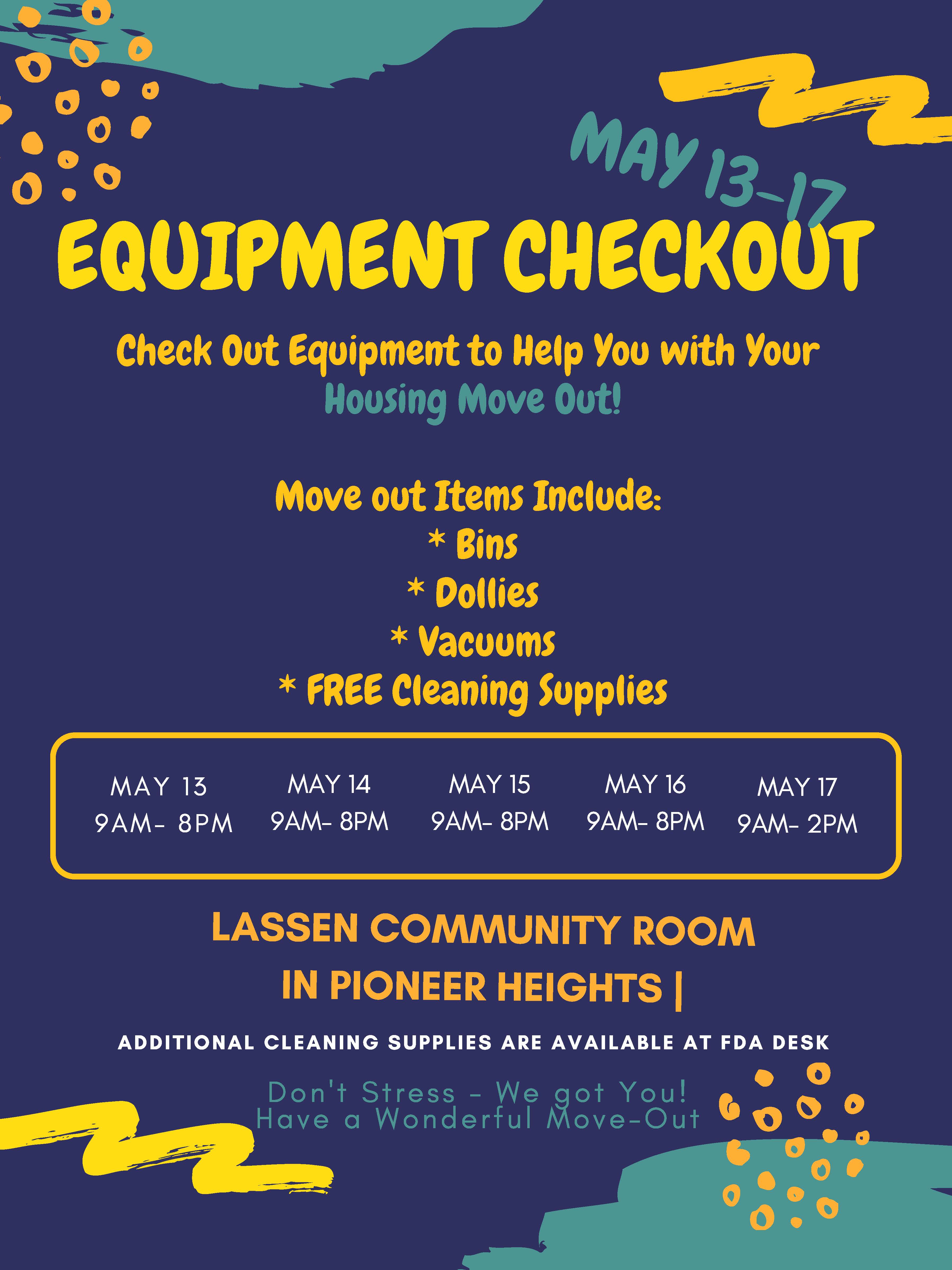 Spring Move Out Information