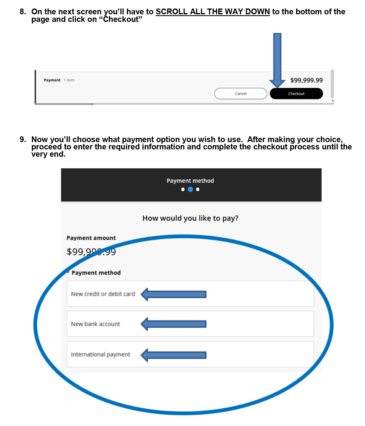 Installment Payment Plan Fall 2023